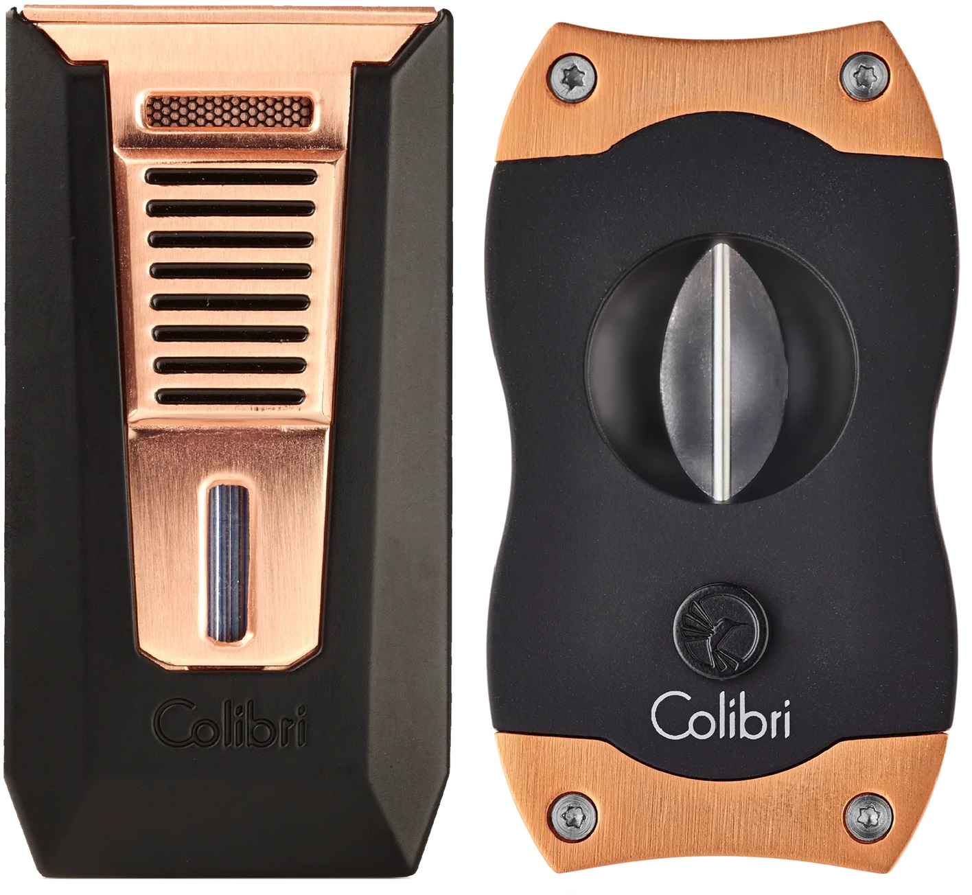 gift set Colibri Slide + V-Cut black + rose gold | Online store