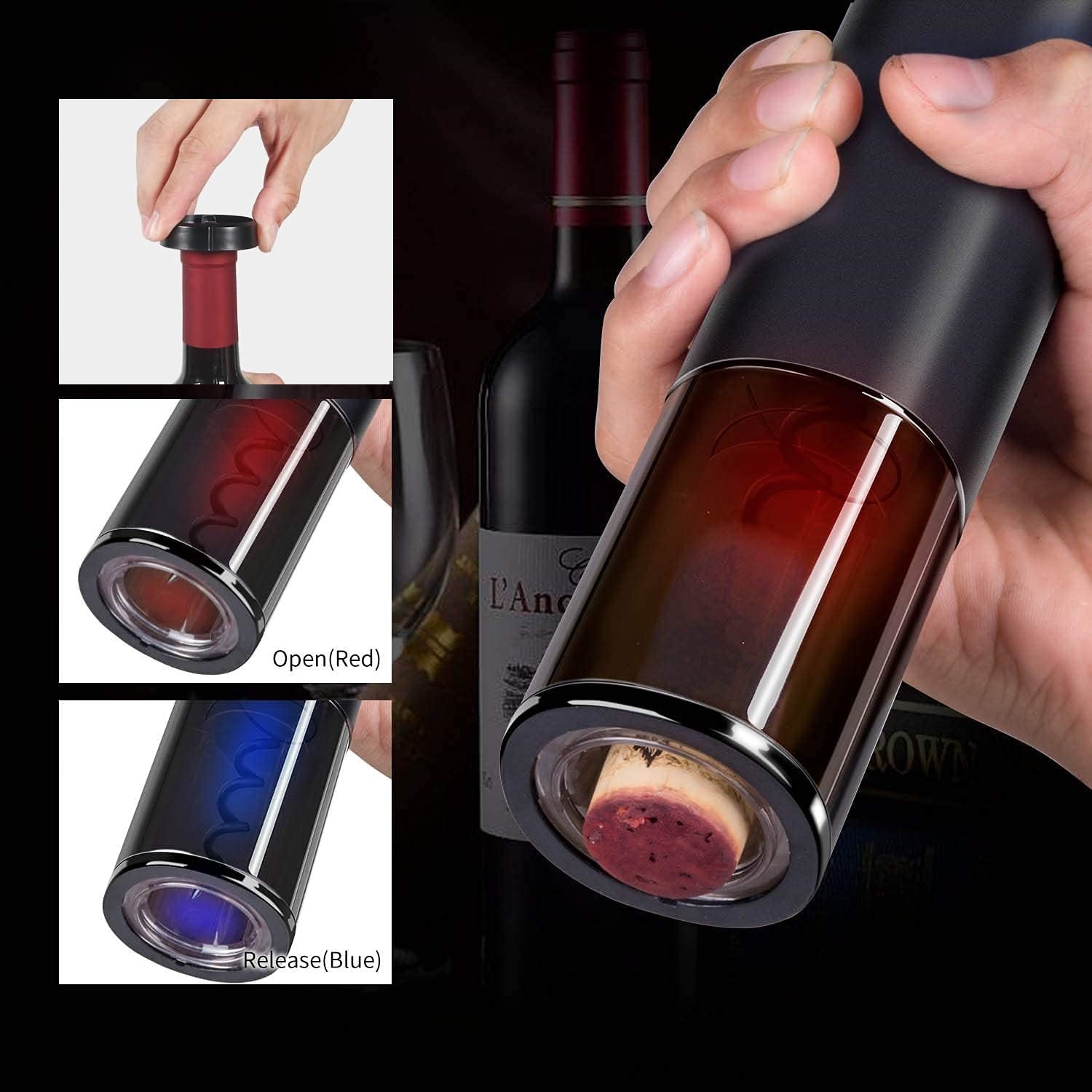 corkscrew electric Pulltex Mini Black | Online store